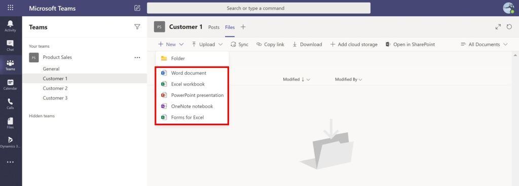Easy use of Office Document templates in Microsoft Teams – Providing Tips