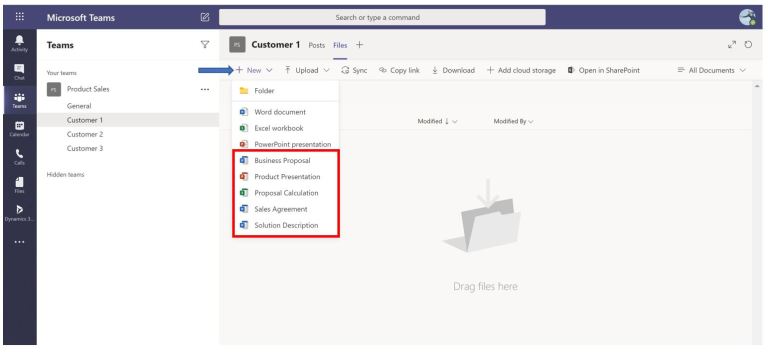 Easy use of Office Document templates in Microsoft Teams – Providing Tips
