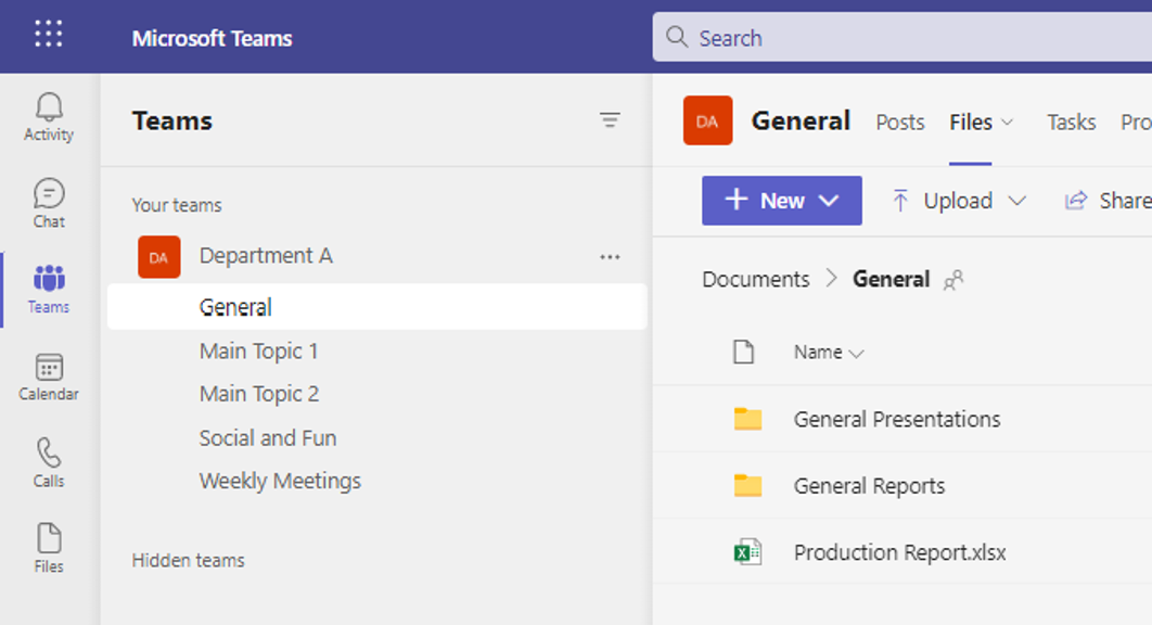 Information structure in Microsoft Teams – Where should I save (and ...