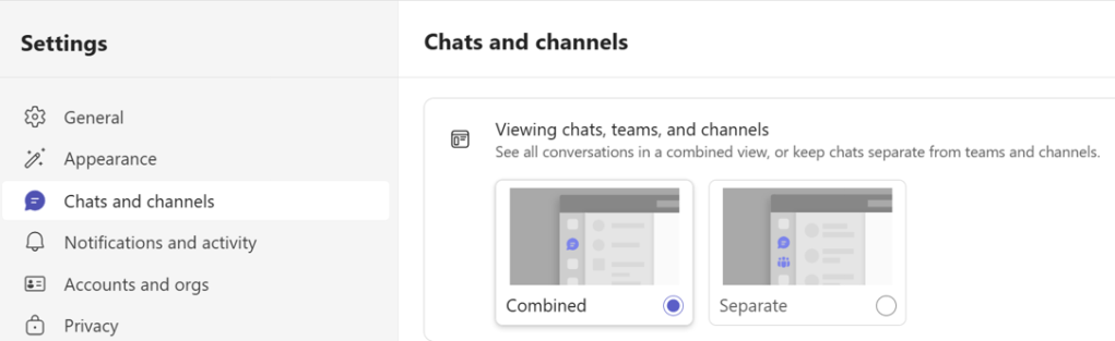 Use Microsoft Teams the right way Part 13 – Chat and channels Combined ...